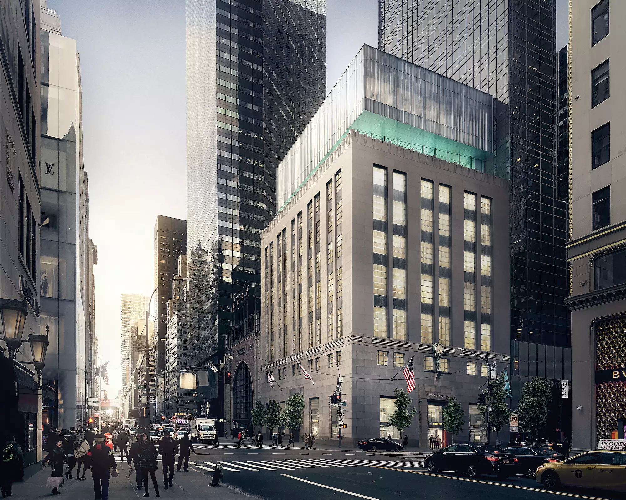 Tiffany & Co. enthüllt Pläne für eine gläserne Erweiterung des Flaggschiffs der Fifth Avenue 5506_1