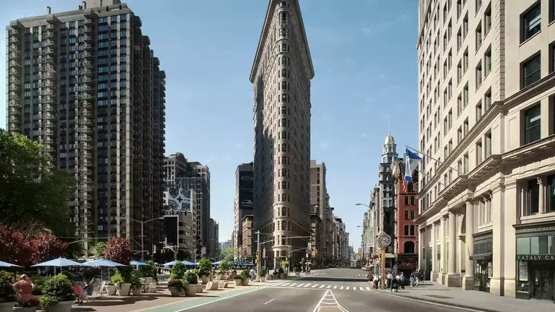 นี่คือลักษณะของ 'บล็อกสีเขียว' ที่มีภูมิทัศน์สวยงามในย่าน Flatiron District 5534_1