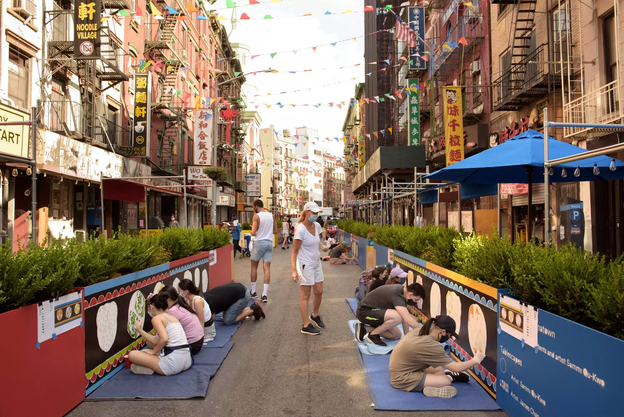 De historische Mott Street in Chinatown wordt omgetoverd tot een oase om buiten te eten 5710_4