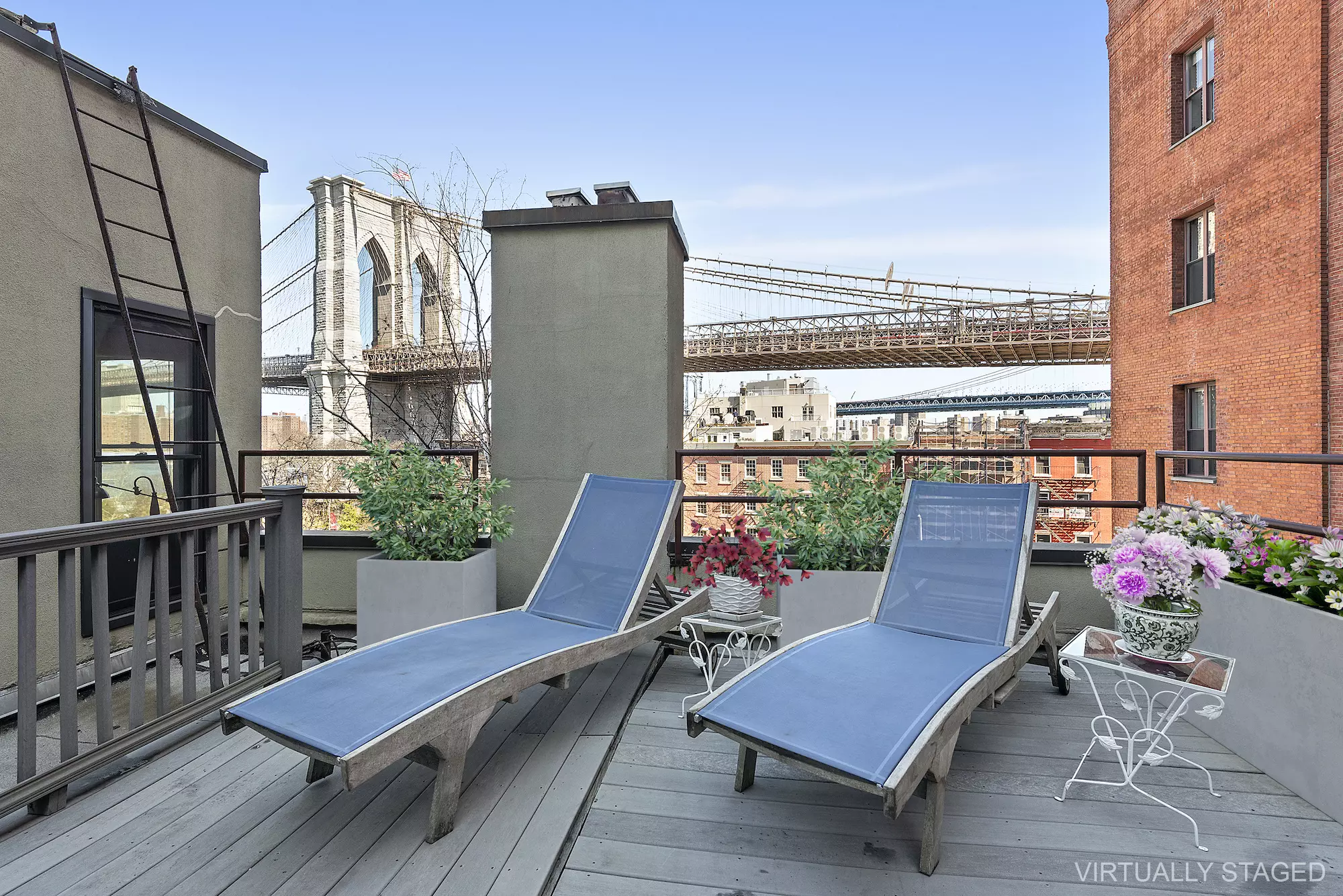Potkrovlje kočije Brooklyn Heights ima privatnu krovnu palubu i pogled na Brooklyn Bridge za 2,2 milijuna dolara 602_11
