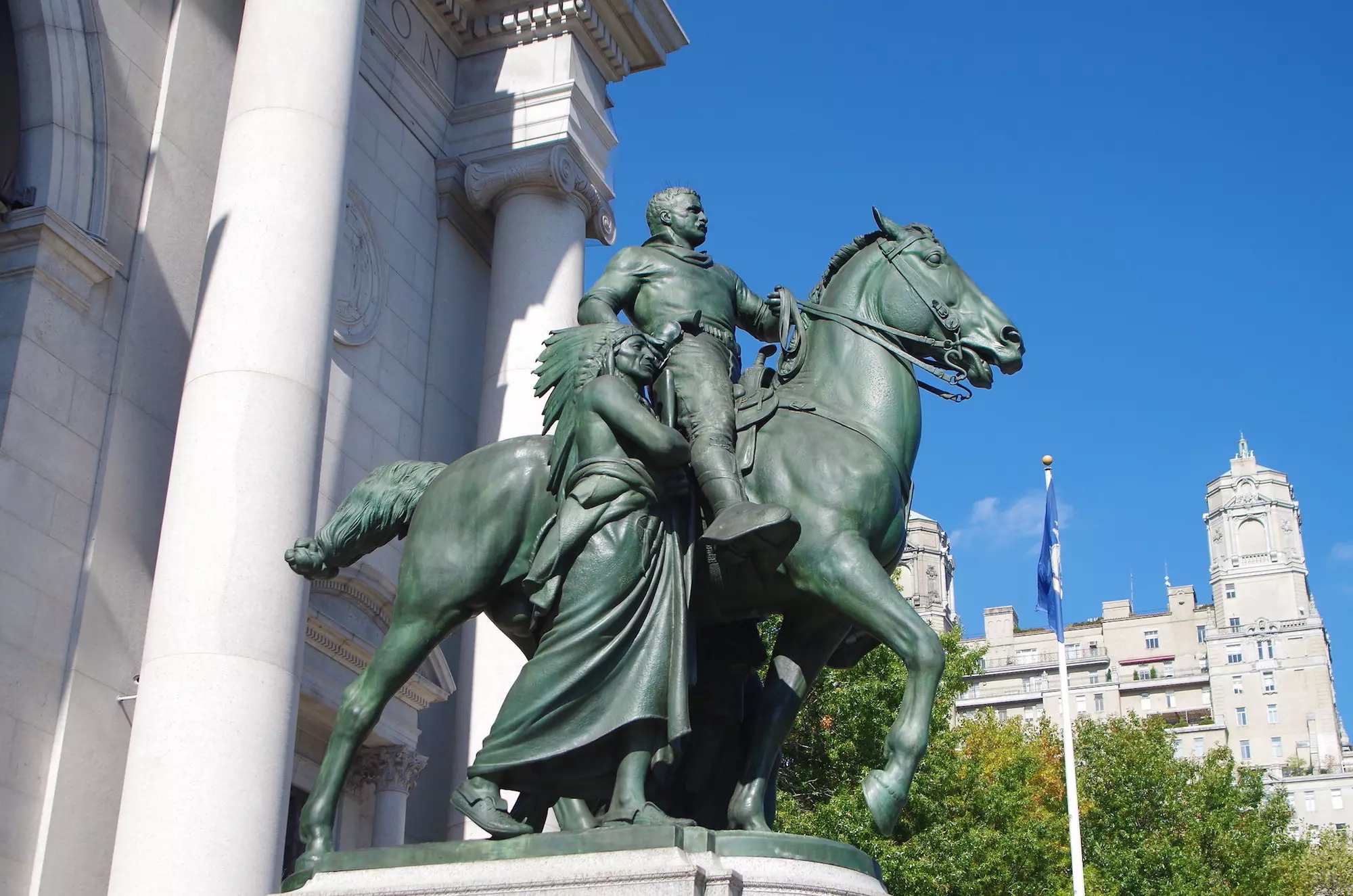 Het standbeeld van Theodore Roosevelt wordt verwijderd uit het Museum of Natural History in NYC 6036_1