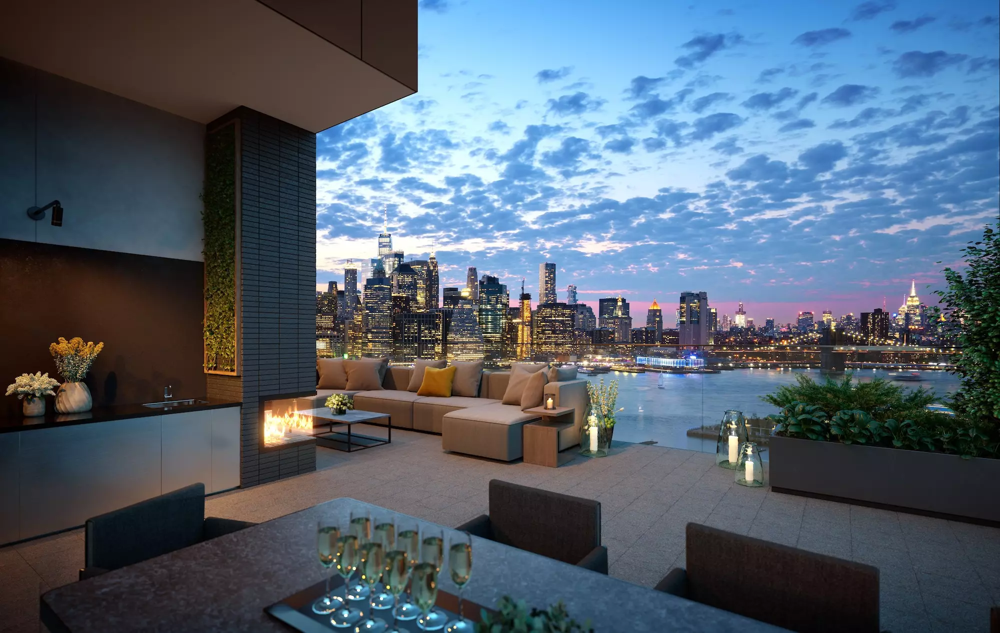 Ang $20.3M na penthouse sa Brooklyn Heights waterfront ay ang pinakamahal na benta sa borough kailanman 608_1