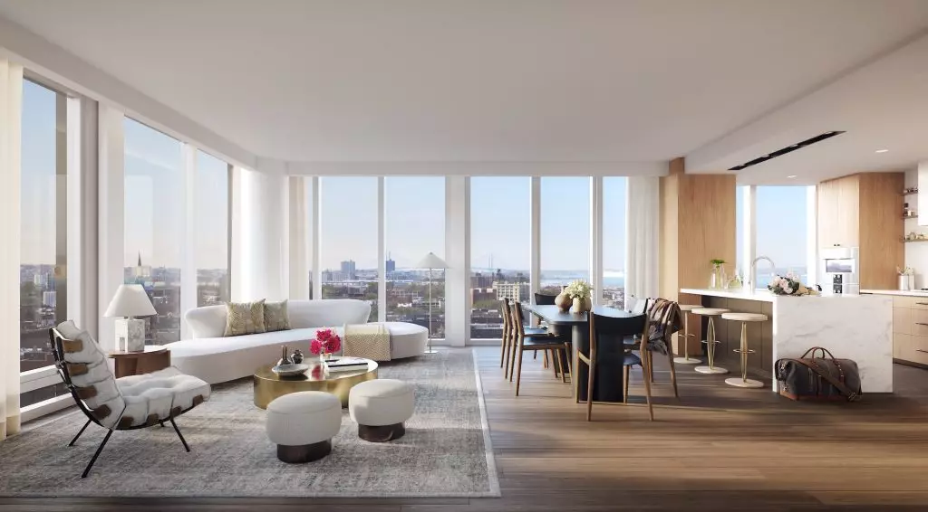 Jednotka v hodnote 10,65 milióna dolárov v Brooklyn Heights' Quay Tower vstupuje do zmluvy a stanovuje rekord bytu v roku 2021