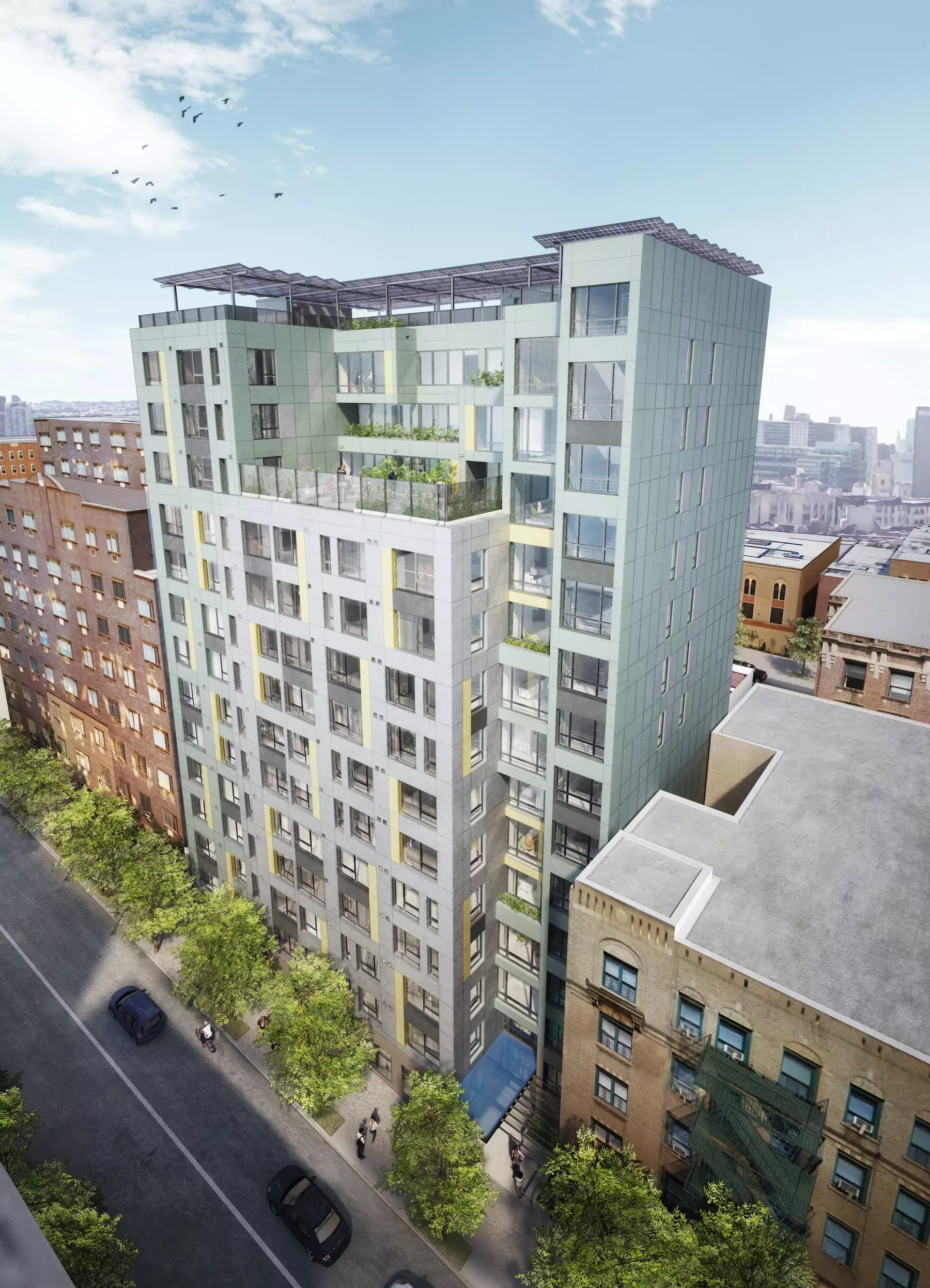 84 apartamentos seniores acessíveis disponíveis no novo empreendimento verde no Concourse Village do Bronx 6121_2