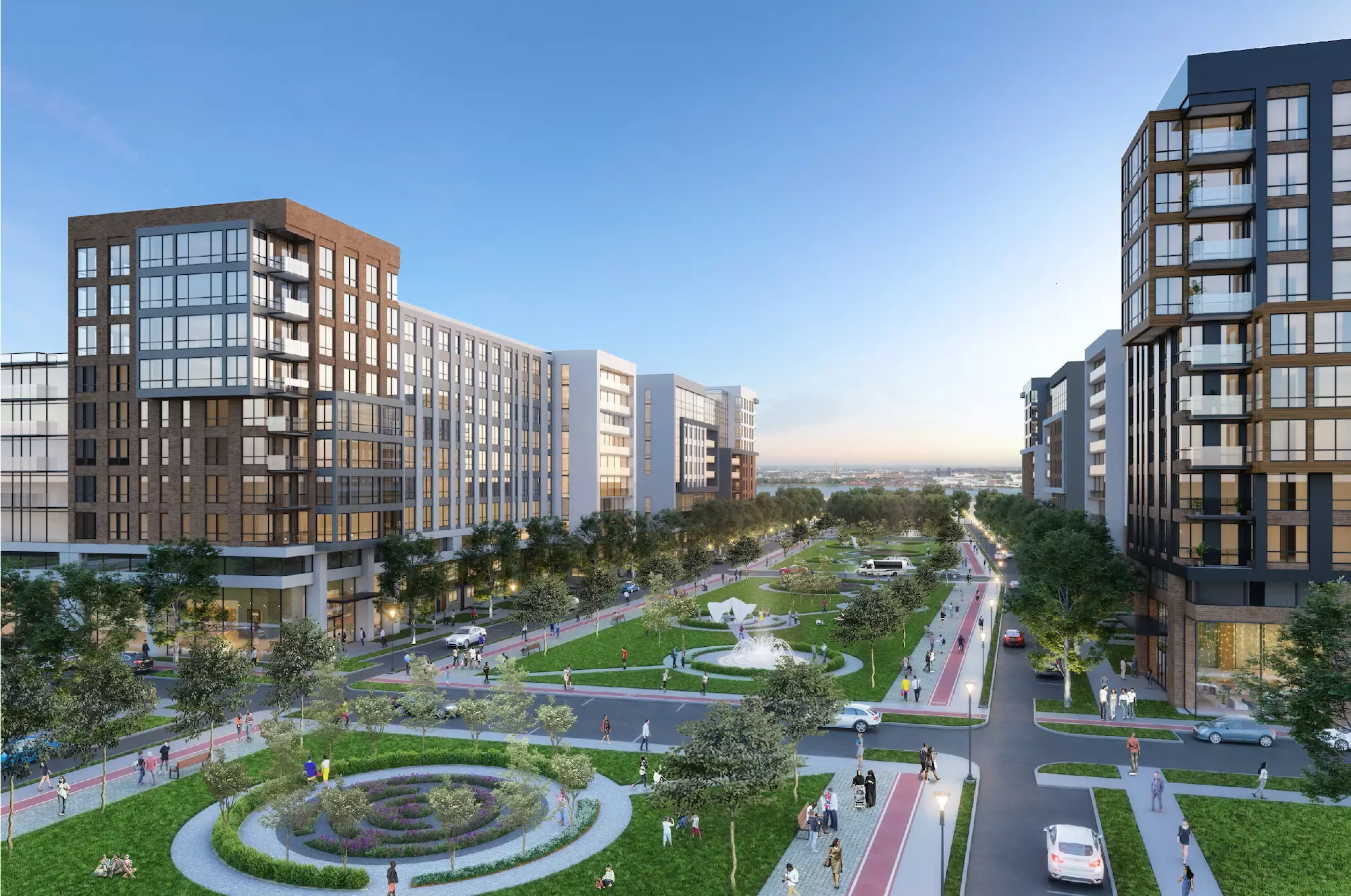 Проект в Джерси-Сити, состоящий из 8000 квартир, станет крупнейшим жилым комплексом для людей с разным доходом в штате Три-Стейт. 6127_1
