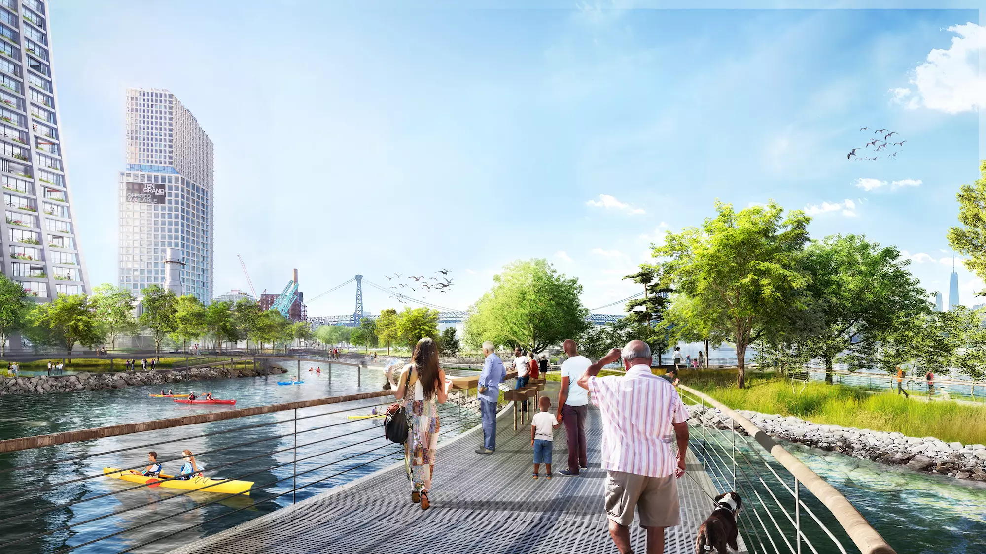 Plán výškových budov a verejnej pláže vo Williamsburgu navrhnutý Bjarke Ingels je schválený 622_5