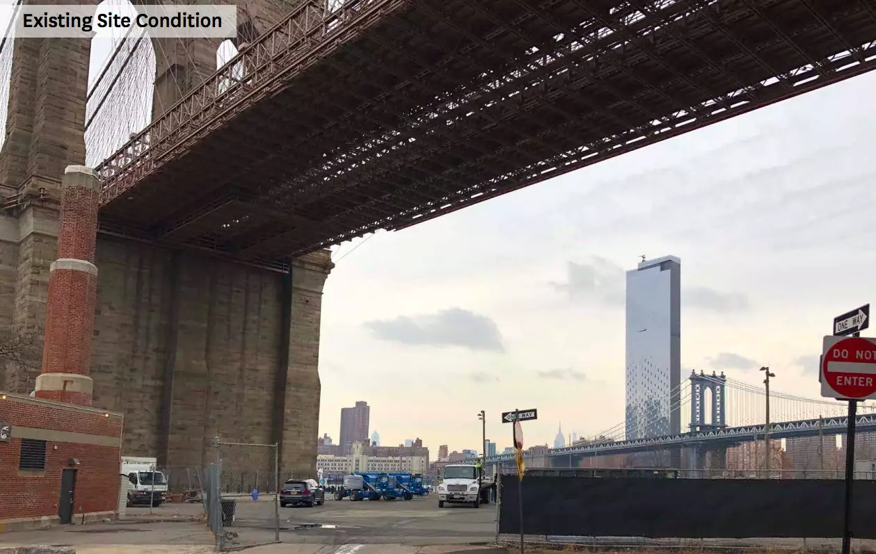 Načrt za izgradnjo trga za pešce pod Brooklynskim mostom se premika naprej 6240_2