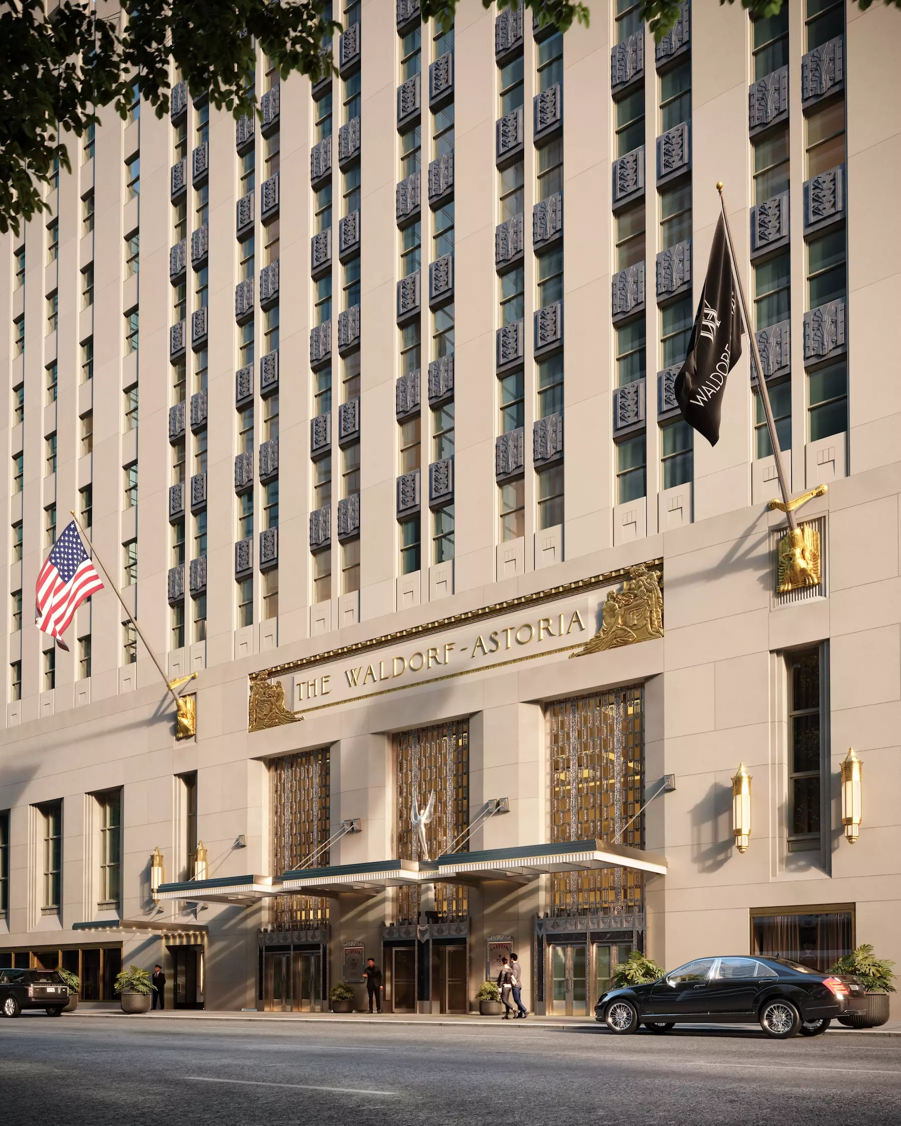 Waldorf Astoria revele nouvo aparans ak vizit vityèl 6302_2