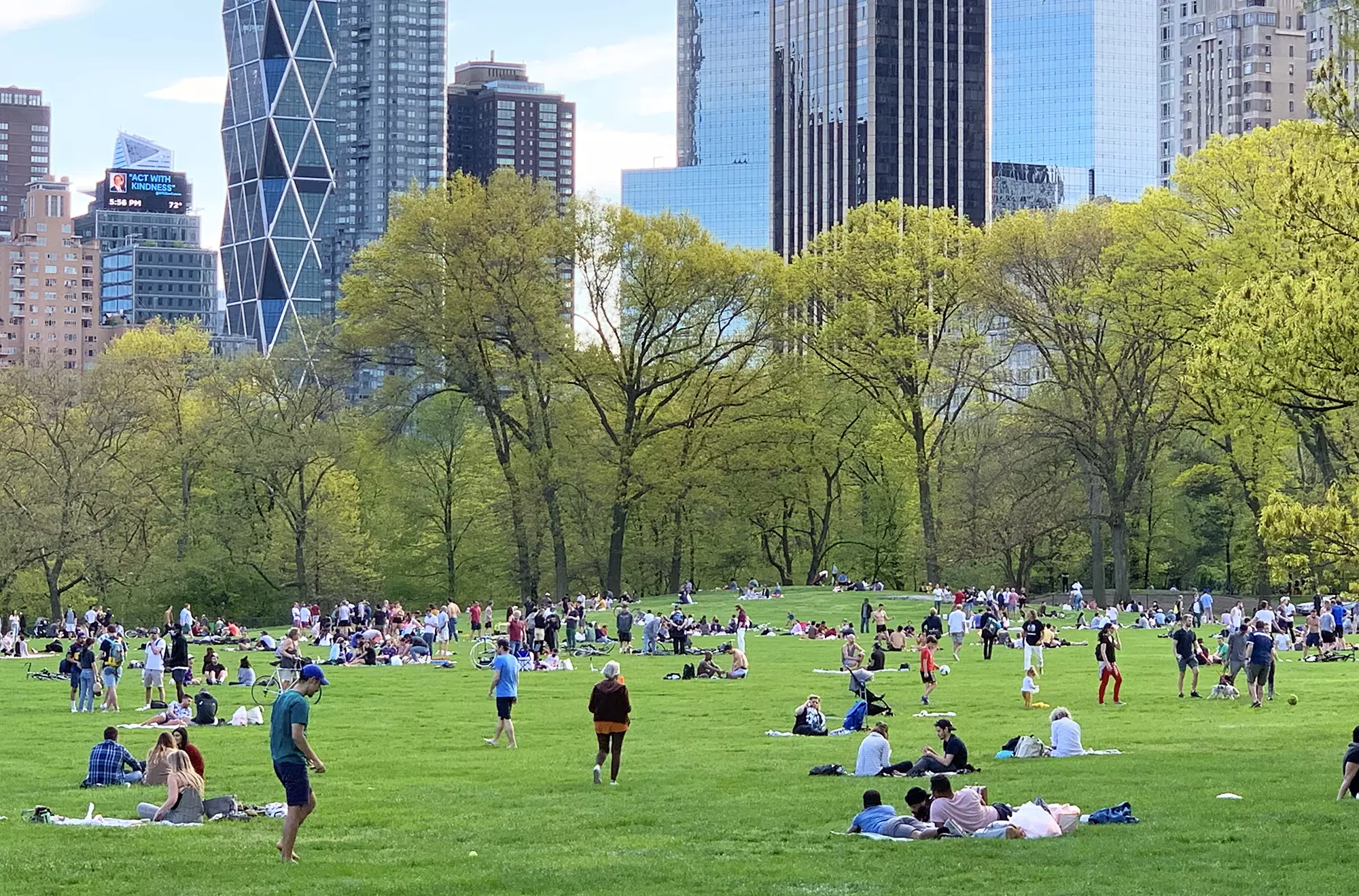 NYC sal hierdie naweek toegang tot Central Park se Sheep Meadow beperk 6340_1