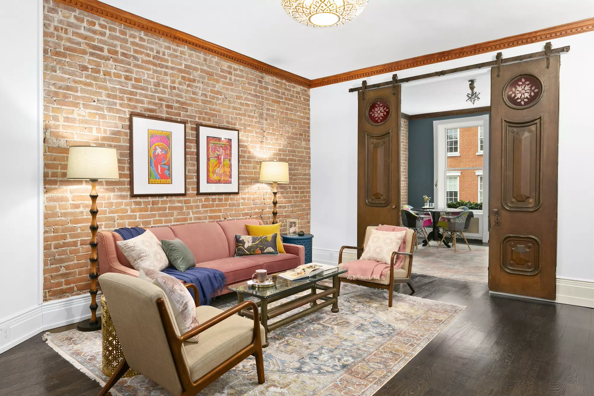 Washington Square Park-appartement van $ 3 miljoen heeft een geheime kast en een Insta-vriendelijke vintage keuken 6532_2