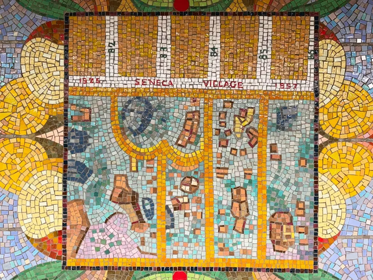 86th street, joyce kozloff, nyc subway art