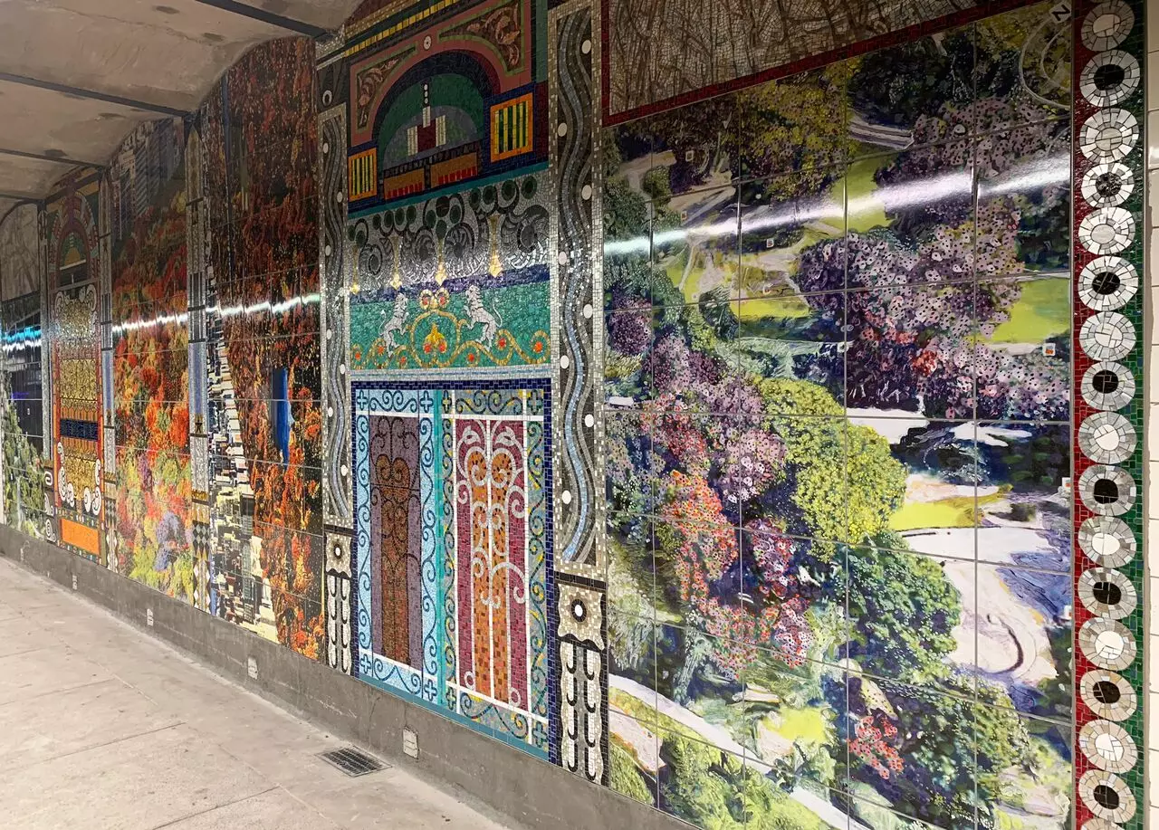 86th street, joyce kozloff, nyc metro art