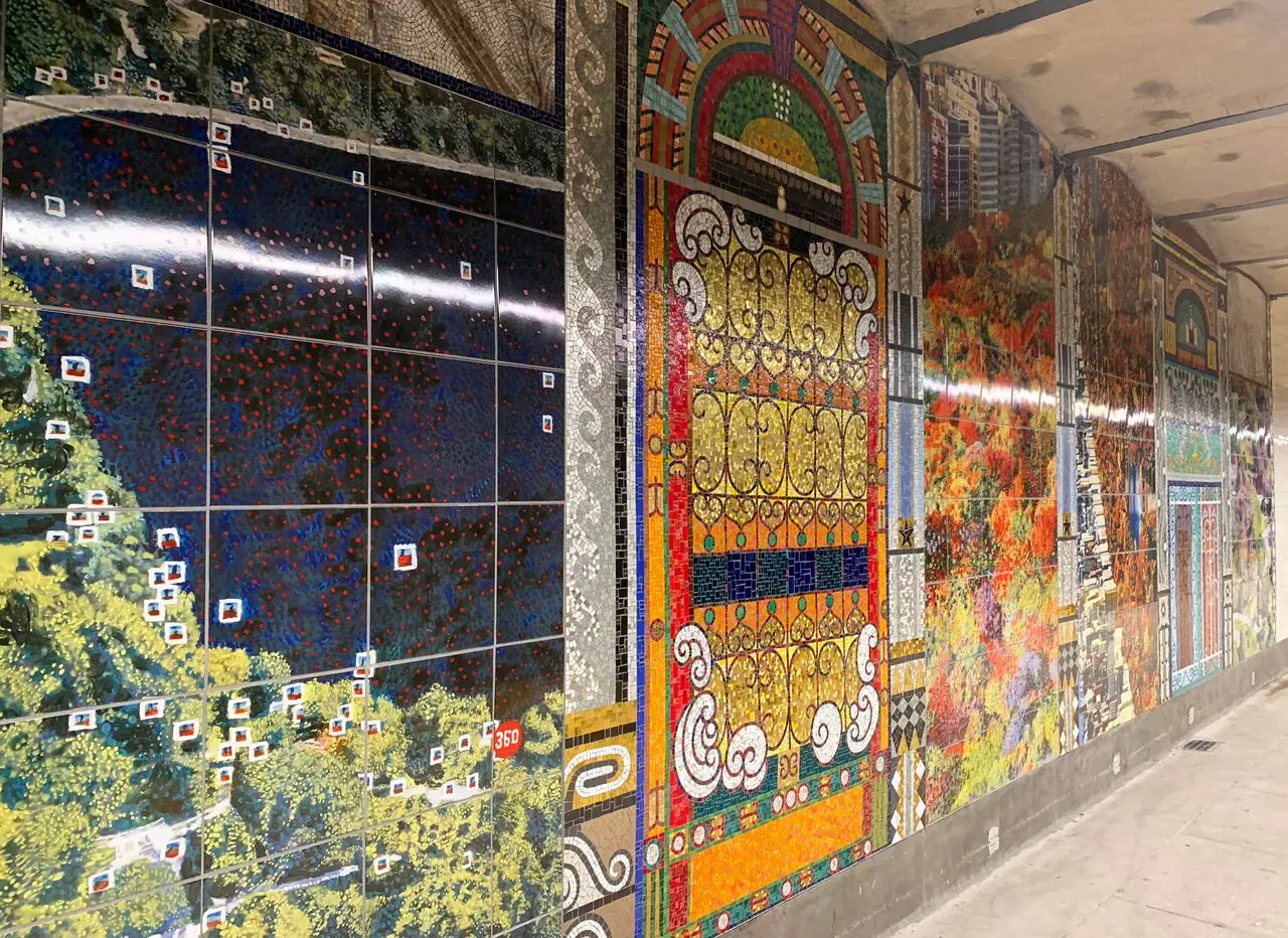 86. ulica, Joyce Kozloff, umjetnost podzemne željeznice nyc