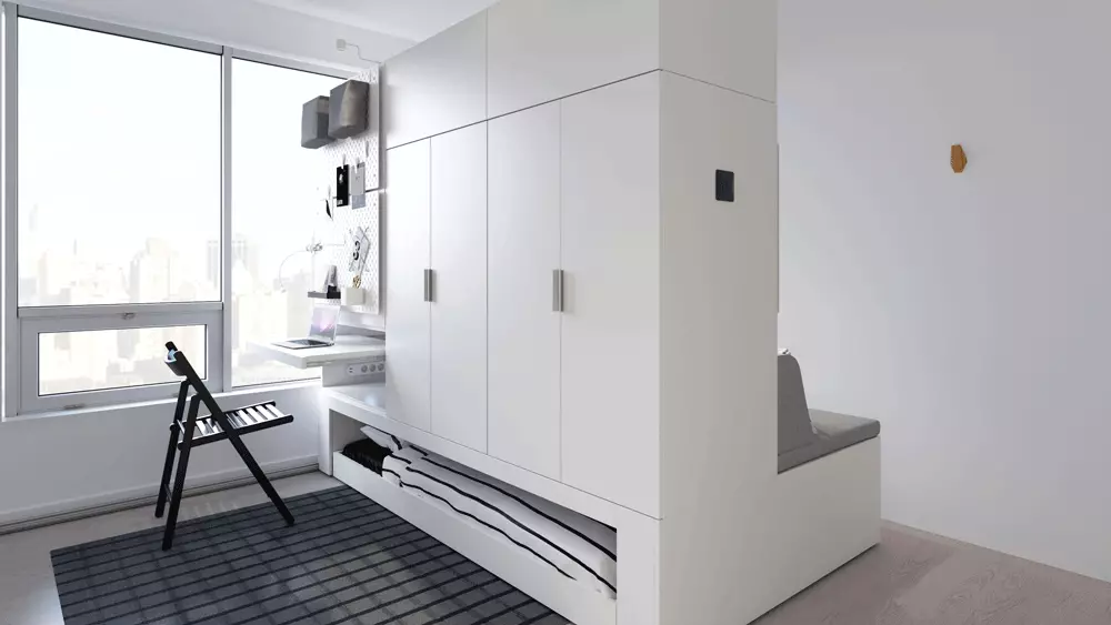 Naujasis IKEA bendradarbiavimas – tai robotizuoti baldai, skirti gyventi mažoje erdvėje 6913_1