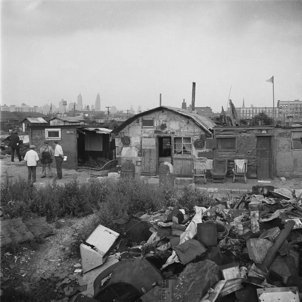 Оглядываясь назад на трущобы эпохи Великой депрессии в парках Нью-Йорка 7077_4