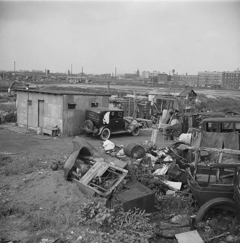 Оглядываясь назад на трущобы эпохи Великой депрессии в парках Нью-Йорка 7077_9