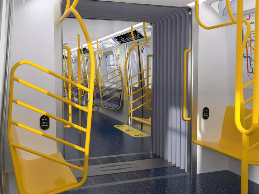 MTA با برنامه ریزی برای خرید 949 واگن مترو جدید با طراحی باند باز پیش می رود.