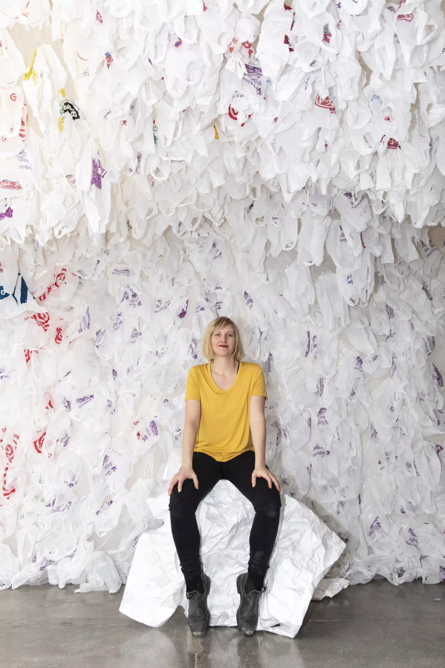 Plastieksakke, Bag Ban, Times Square Arts Alliance, Robin Frohardt, The Plastic Bag Store