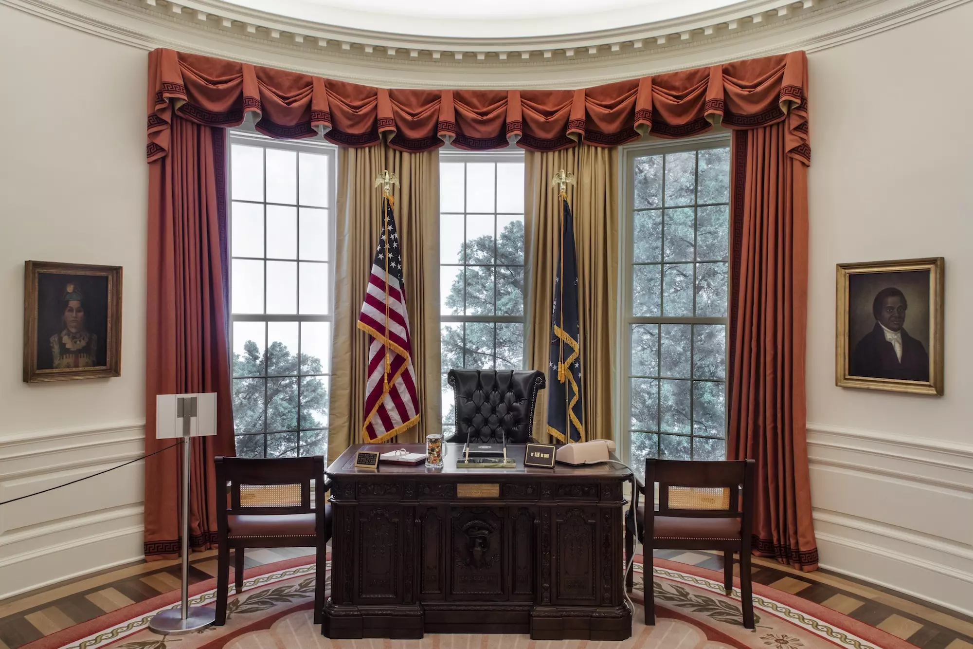 Oval Office Replica yana buɗewa a New-York Historical Society 7157_2