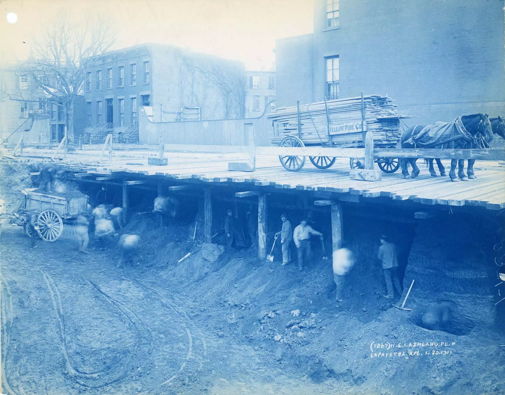 Ajaýyp suratlar, NYC-nyň metro ulgamynyň 20-nji asyryň gurluşygyny görkezýär 7179_5