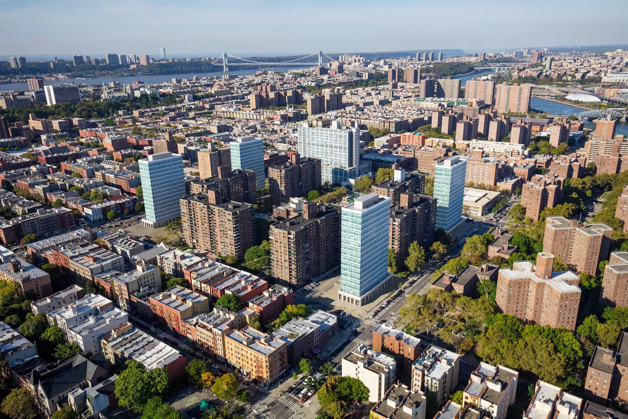 Harlem ၏ကြီးမားသော Lenox Terrace ဖွံ့ဖြိုးတိုးတက်မှုအတွက် အစားထိုးအစီအစဉ်သည် တတ်နိုင်သောယူနစ်များကို ဖယ်ရှားလိုက်ပါသည်။ 7200_1
