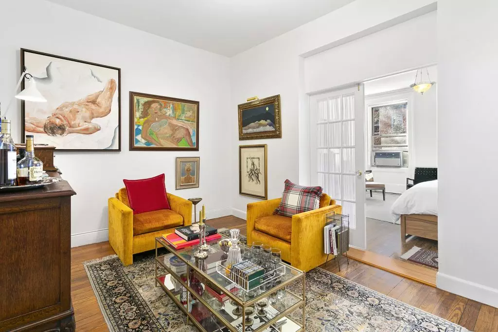 Por US $ 6,5 mil / mês, este apartamento de brownstone em Chelsea oferece charme e flexibilidade 7326_4