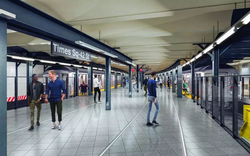 Proxecto de conexión á rúa 42, MTA, transporte, lanzadeira á rúa 42, accesibilidade, gran terminal central