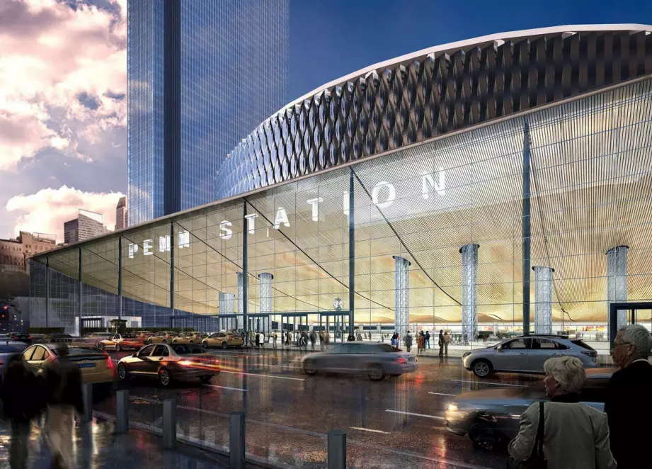 Cuomo gjenoppliver planen om å overhale Penn Station og lage et nytt Empire Station Complex 7530_1