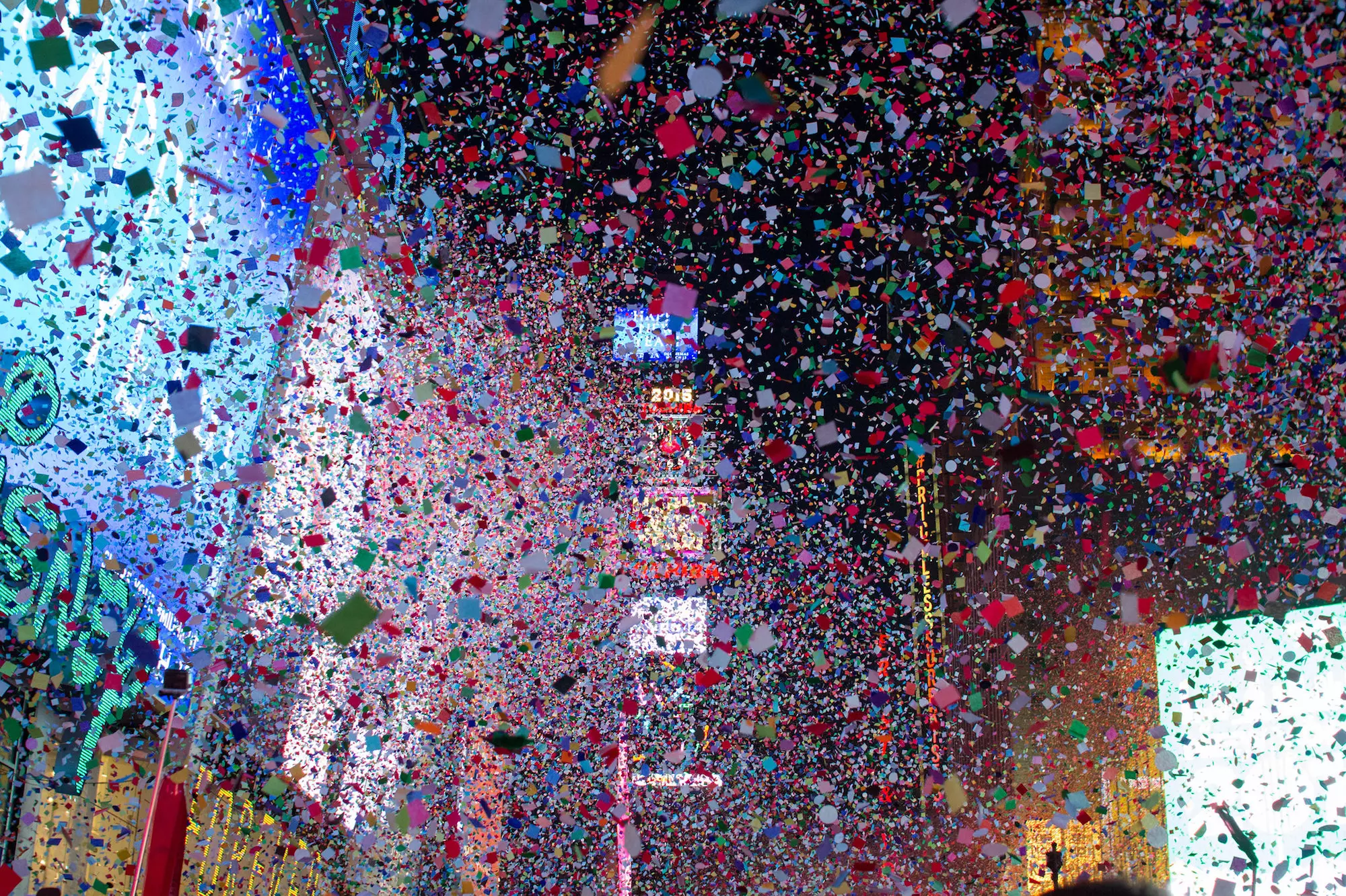 La nit de Cap d'Any en xifres: fets per a la caiguda de la pilota de Times Square 7577_1