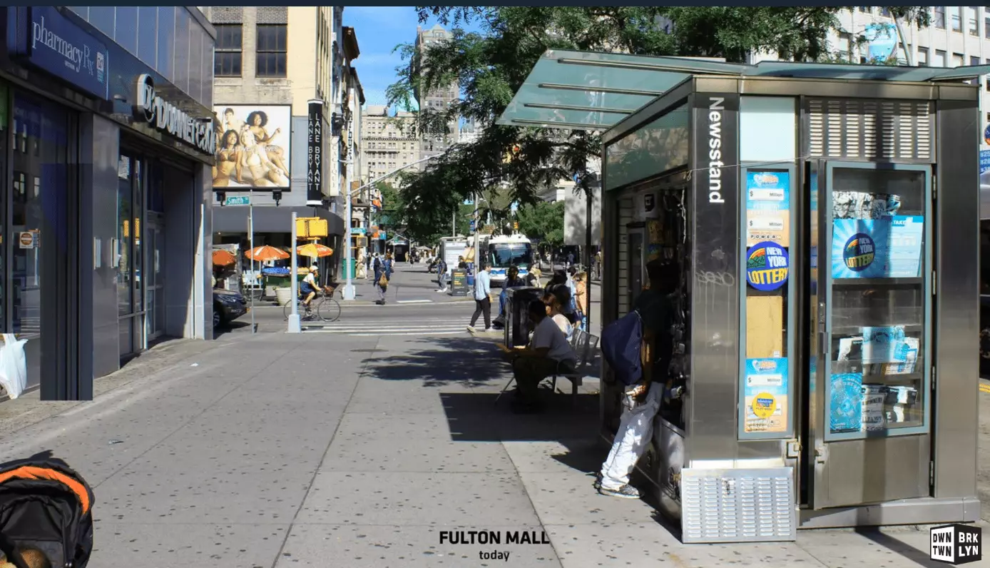 Se BIG og WXY's vision for et fodgængervenligt Downtown Brooklyn 7626_8