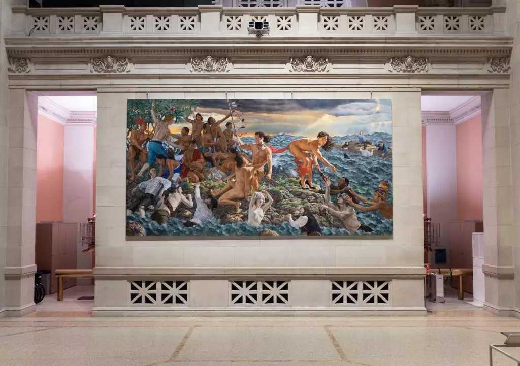 Քենթ Մոնքման, Մետրոպոլիտեն արվեստի թանգարան, Մեծ դահլիճի հանձնաժողովներ, Քրի նկարիչ, կանադացի նկարիչ