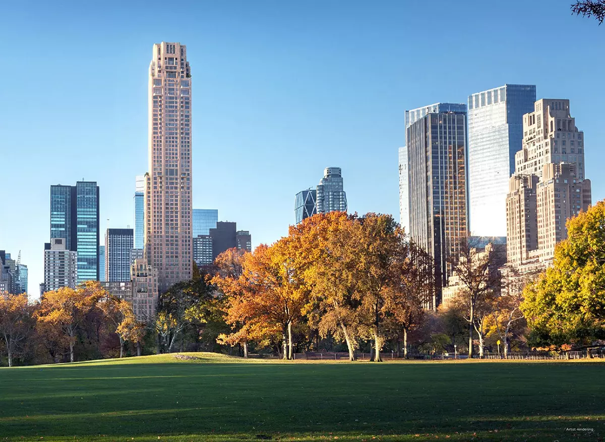 سومین آپارتمان گران قیمت نیویورک در 220 Central Park South به قیمت 92.7 میلیون دلار فروخته شد. 7653_1