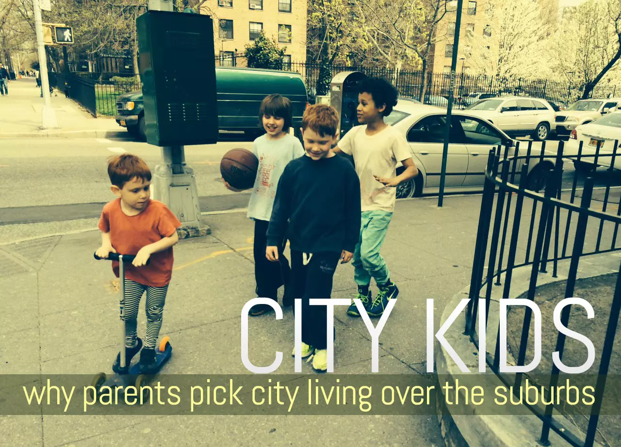 City Kids: Prečo si rodičia vyberajú bývanie v meste na predmestí 7664_1