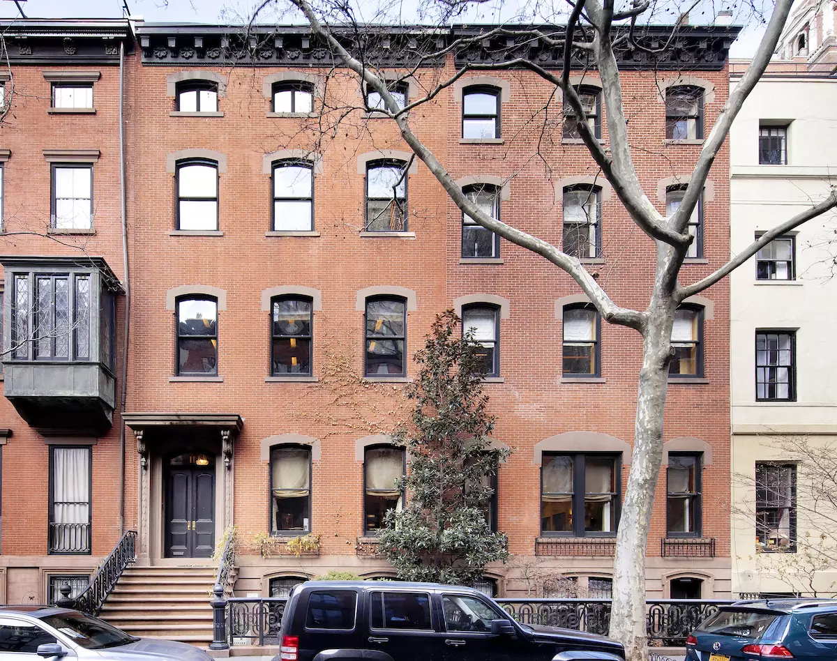 Milbank House, Milbank herenhuis, coole aanbiedingen, 11 West 10th Street, herenhuizen, Greenwich Village, Gilded Age, trofeehuizen