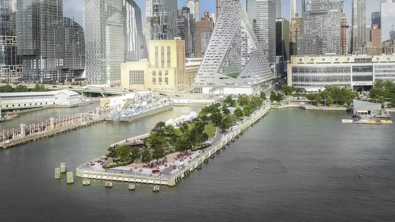 Mahazoa fijery vaovao ao amin'ny Hudson River Park's Pier 97 taorian'ny fanavaozana $38M 7906_1