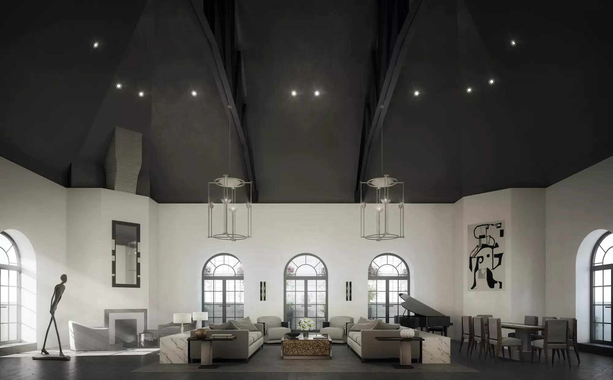 Impresionante ático dentro del emblemático edificio Steinway sale al mercado por $ 21 millones 7998_1