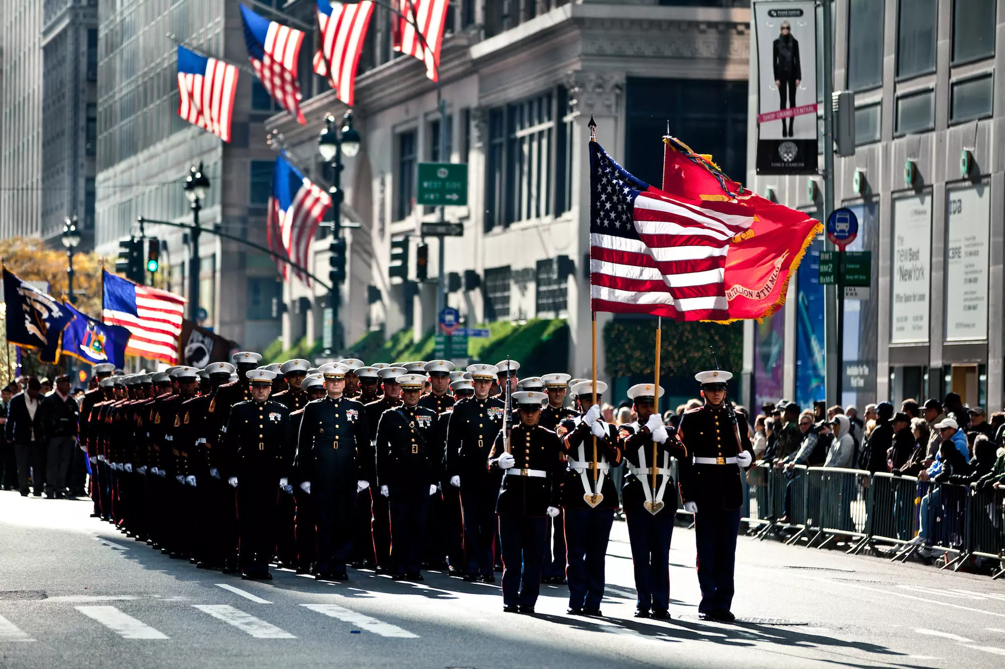 Todo o que necesitas saber sobre o Desfile do Día dos Veteranos de Nova York: ruta, peche de rúas e moito máis 8006_1