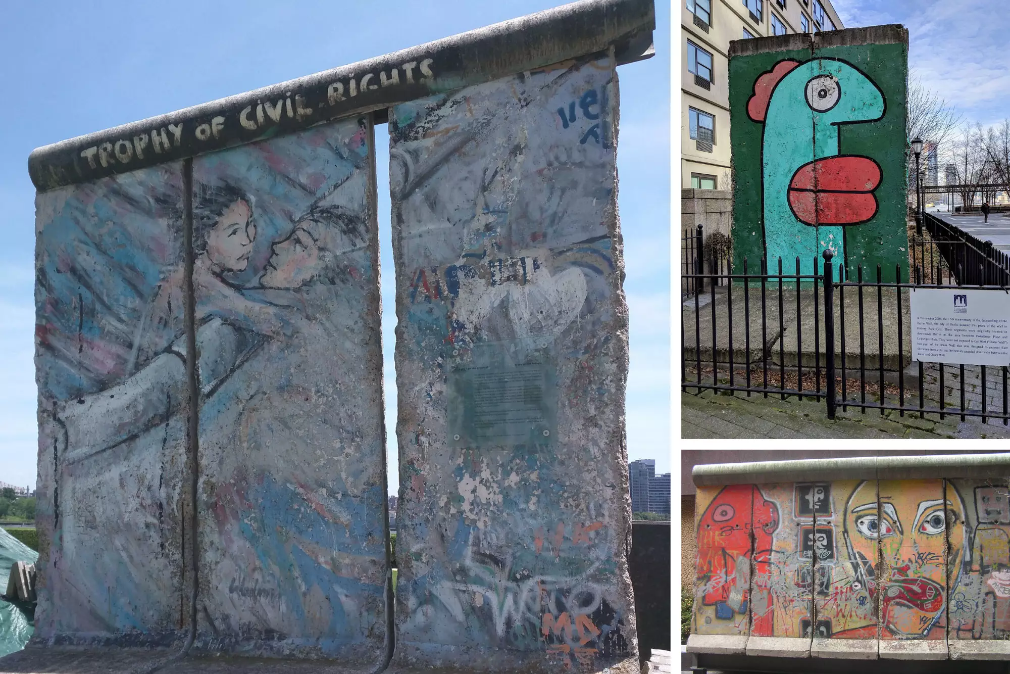 在纽约哪里可以看到柏林墙的碎片 8028_1