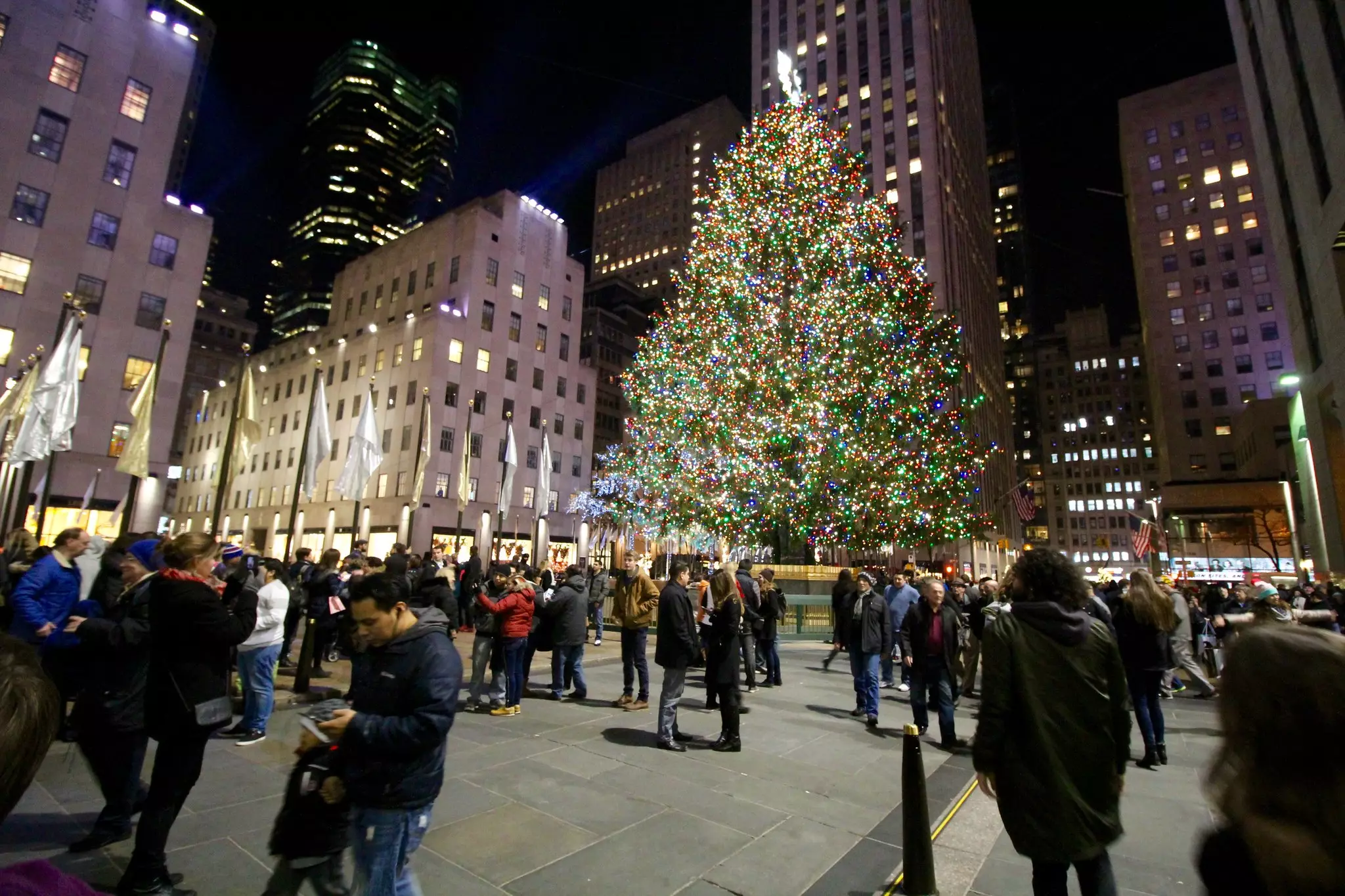 De Blasio resiste o plan de peonalizar o Rockefeller Center durante as próximas vacacións 8073_1