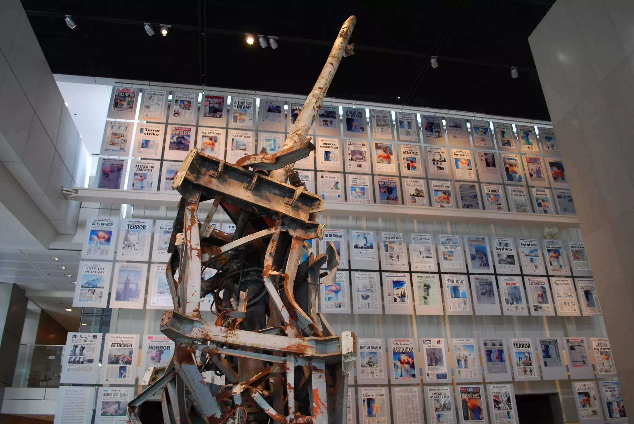 D.C.'s Newseum mécht zou, awer et wäert d'WTC Antenne net dem 9/11 Musée ginn 8171_1