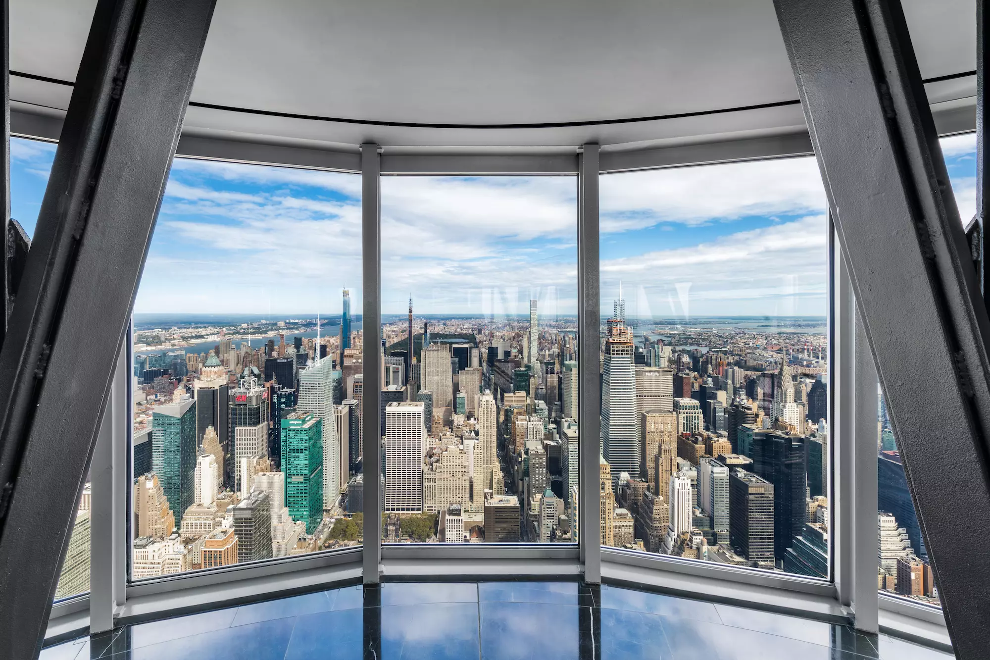 FOTOĞRAFLAR: Empire State Binası'nın 102. kattaki yeni gözlemevinden manzaraları görün 8267_1