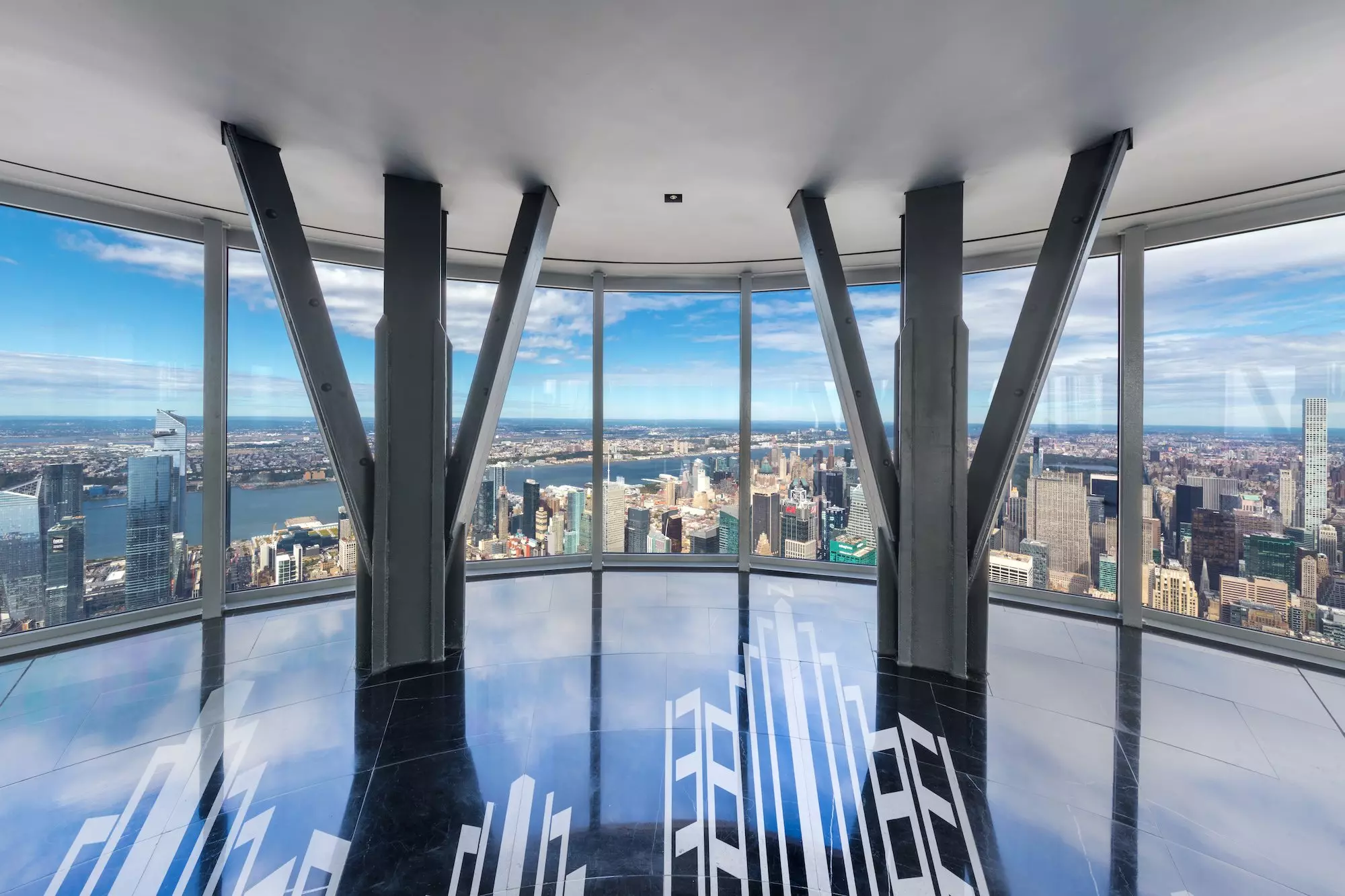 FOTOJ: Vidu la vidojn de la nova observatorio de la 102-a etaĝo de la Empire State Building 8267_2