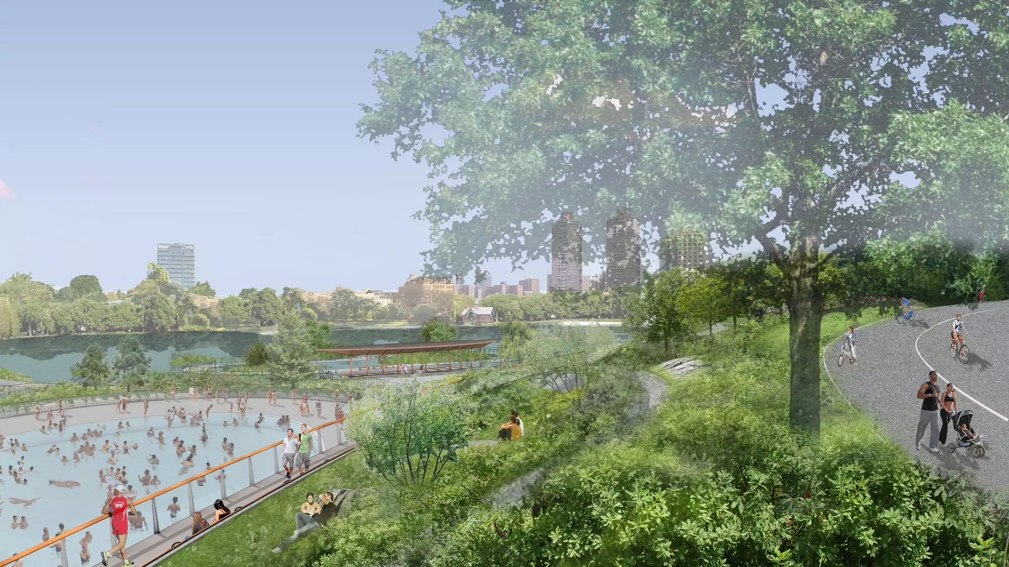 PALJETTU: Central Park Northin 150 miljoonan dollarin kunnostus sisältää uuden uima-altaan, luistinradan ja paljon muuta 8506_11