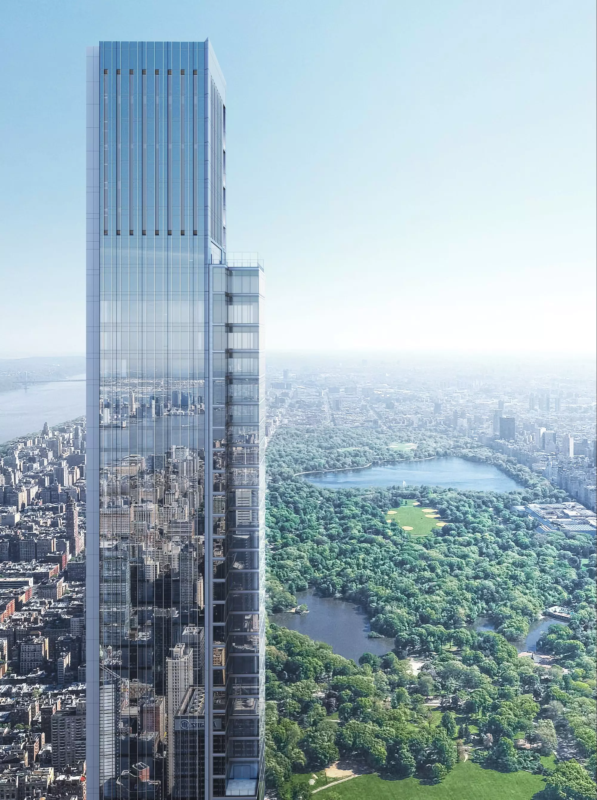Die wêreld se hoogste residensiële gebou, Central Park Tower, spits uit op 1 550 voet 8532_8
