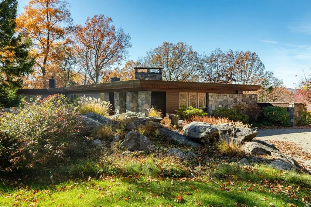 A Frank Lloyd Wright tanítvány által tervezett hat hektáros Garrison birtokon a Hudson folyóra nyílik kilátás. 8667_13