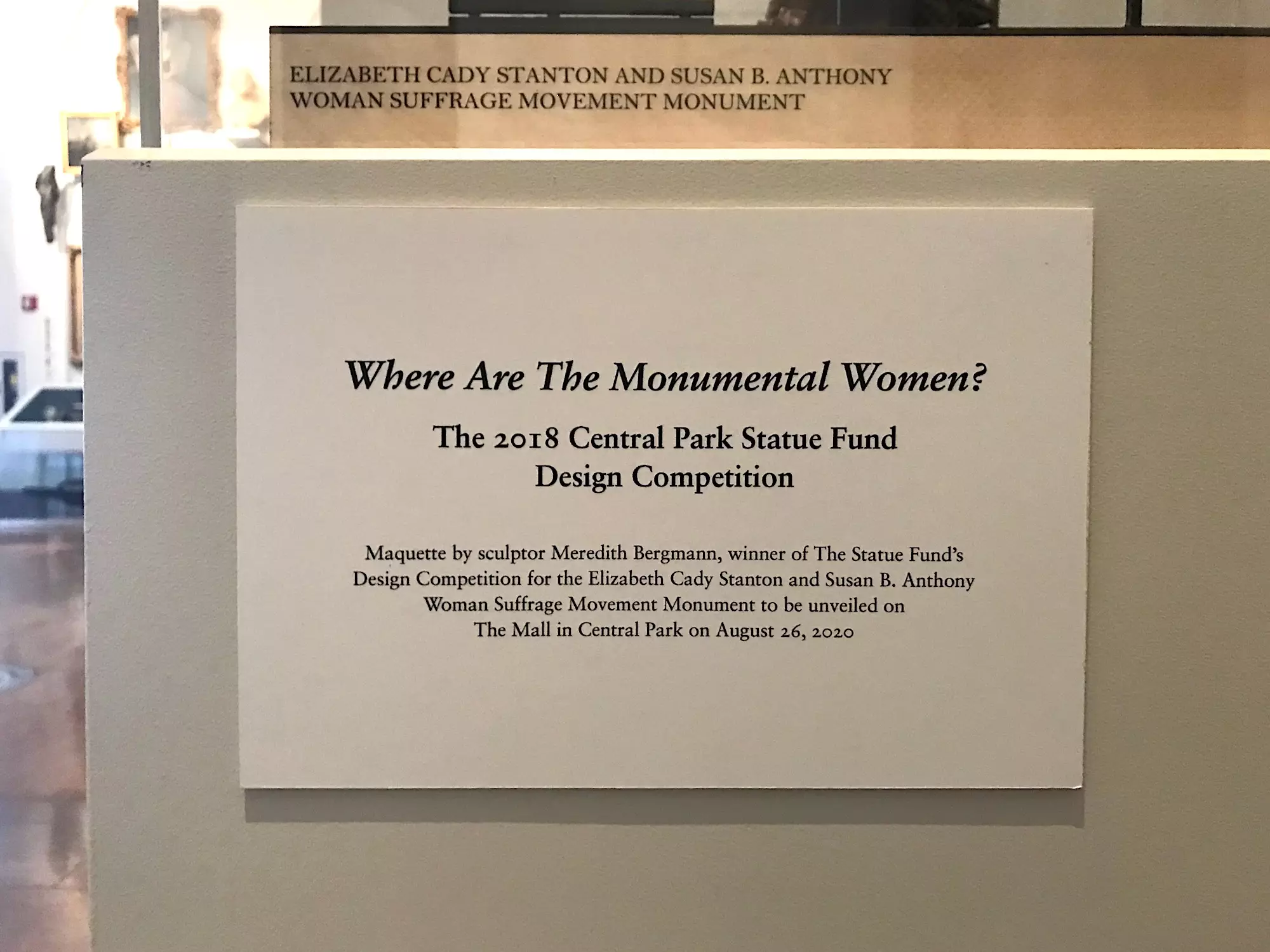 Central Parks første statue av ekte kvinner redesignet for å inkludere Sojourner Truth 8837_2