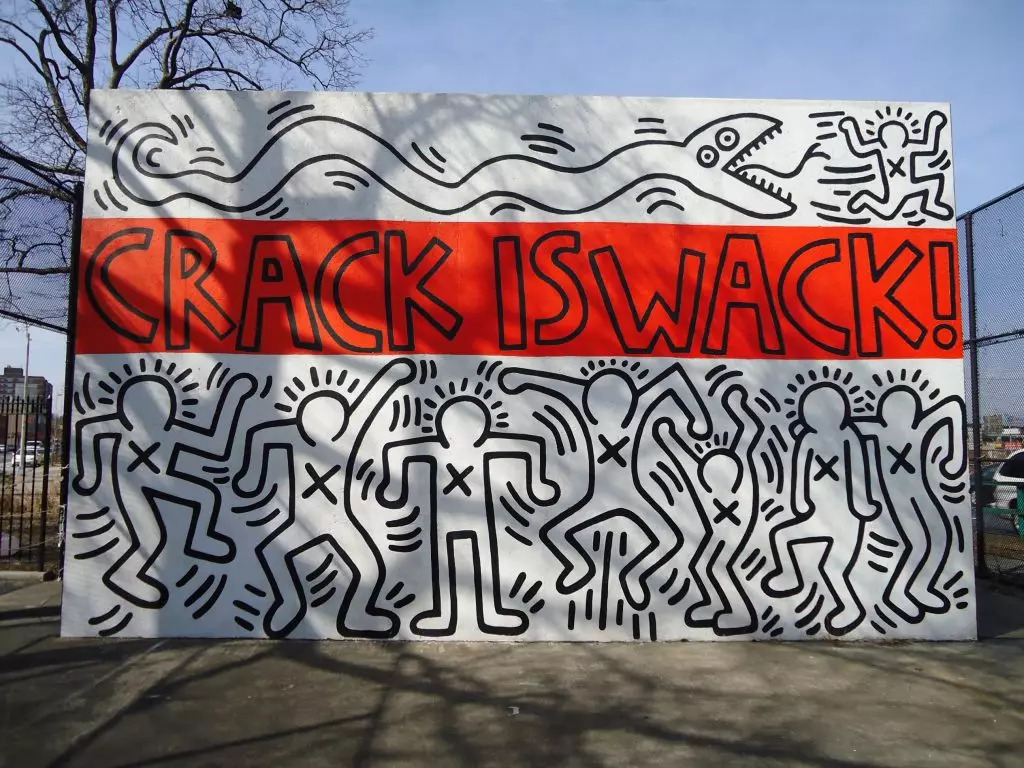 Keith Haring, Crack är Wack