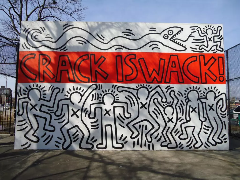 Keith Haring, Crack yra Wack