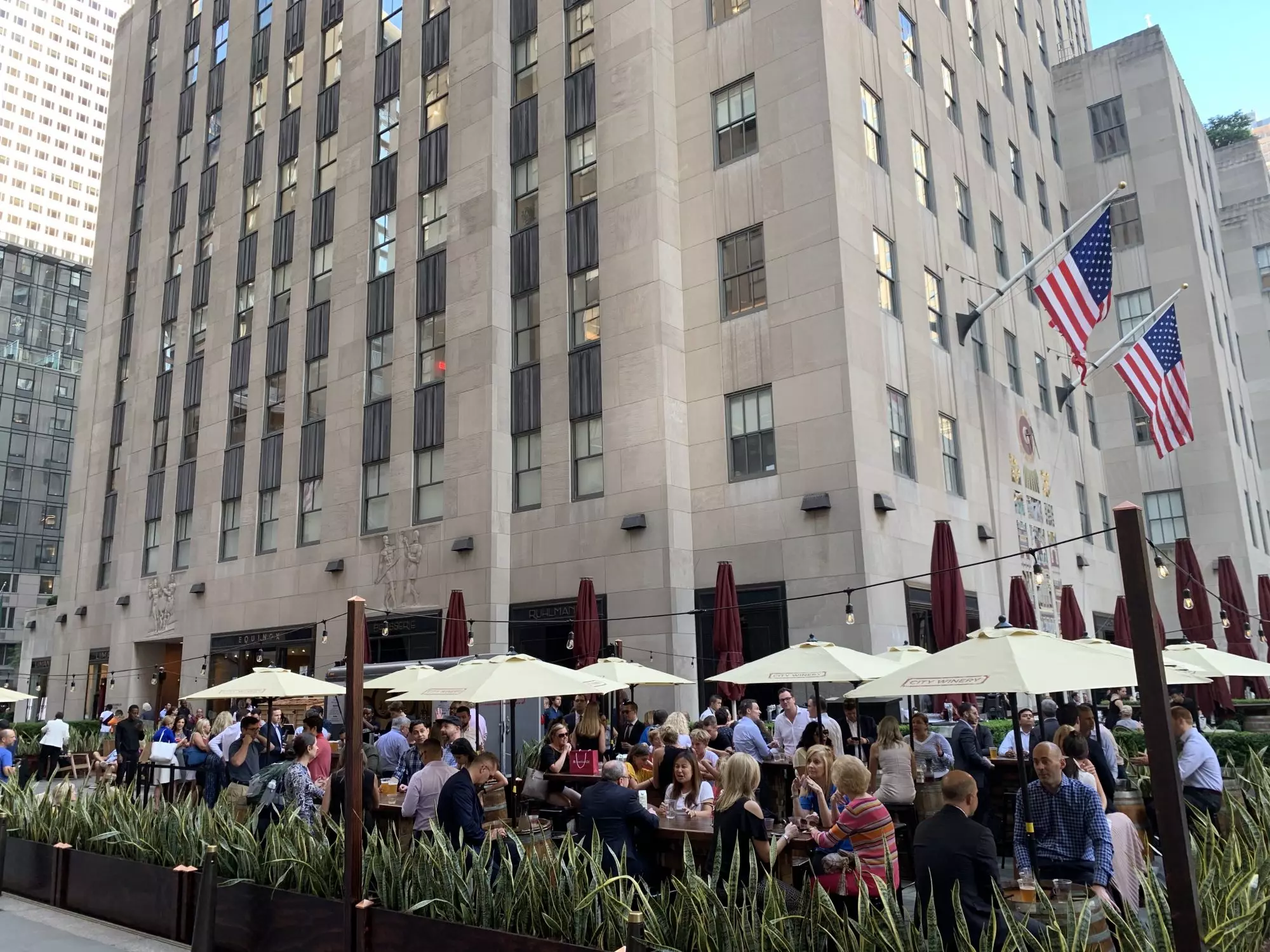 City Winery abre un jardín emergente al aire libre en el Rockefeller Center antes de la mudanza 8878_1