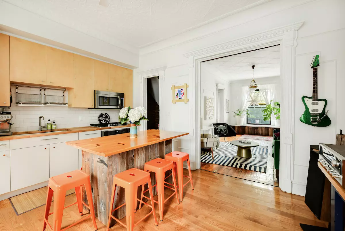 401 Monroe Street, Ranjang-stuy, listings tiis, townhouses, interiors